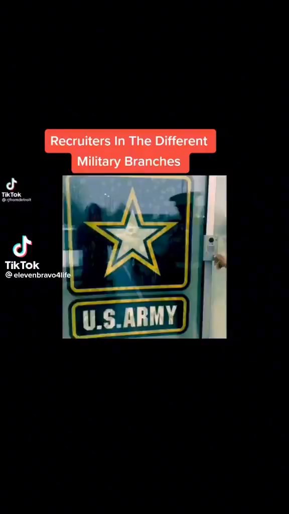 Recruiters In The Different Military Branches - iFunny