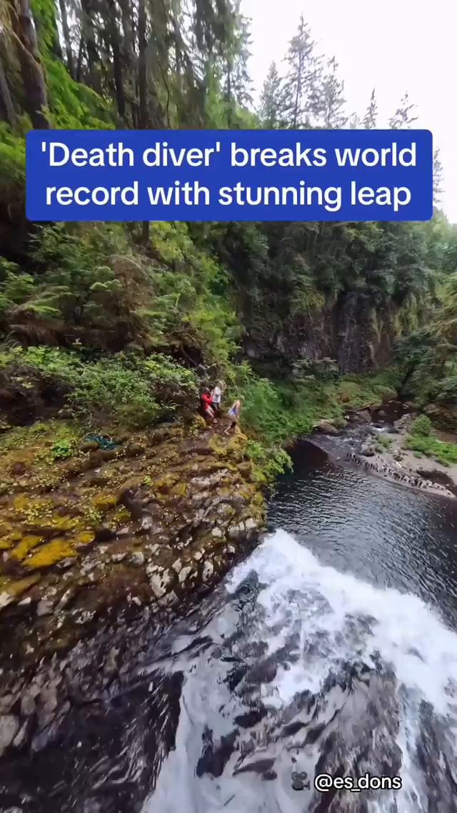 A heartstopping video has captured the moment a Norwegian woman broke ...