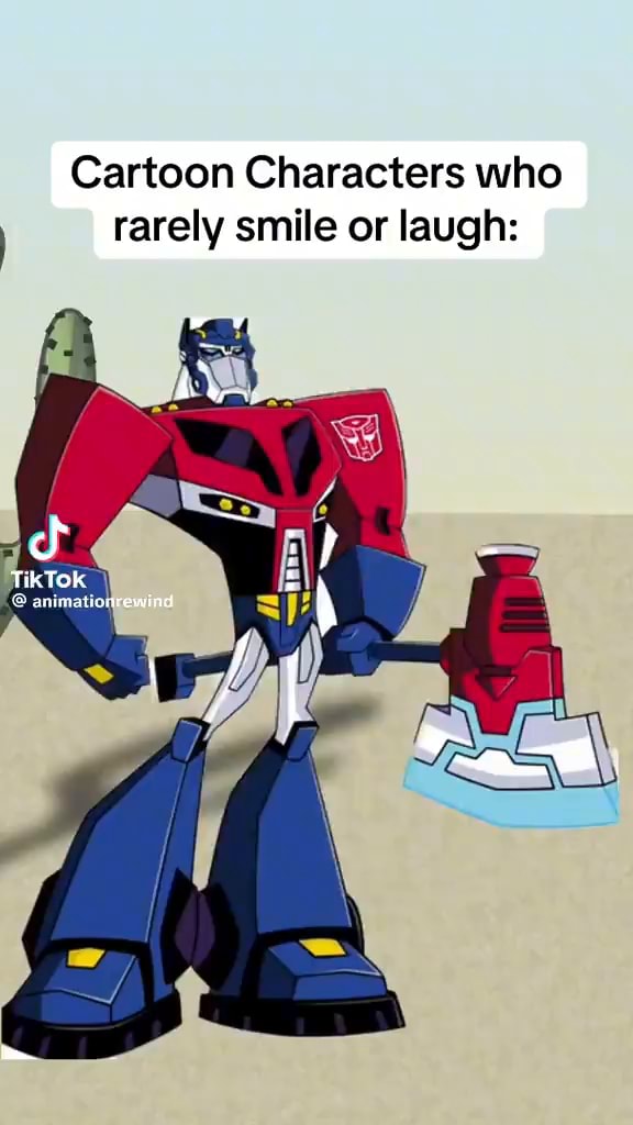 Cartoon Characters who rarely smile or laugh: Tik Tok animationrewingd - iFunny