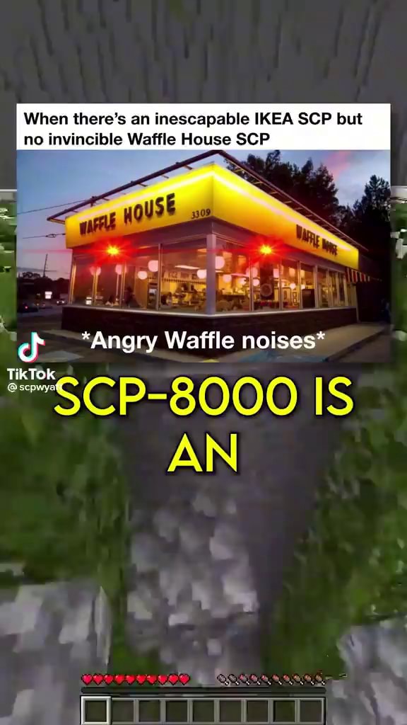 When there's an inescapable IKEA SCP but no invincible Waffle House SCP ...