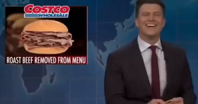 (COSTCO) ROAST BEEF REMOVED FROM MENU - iFunny