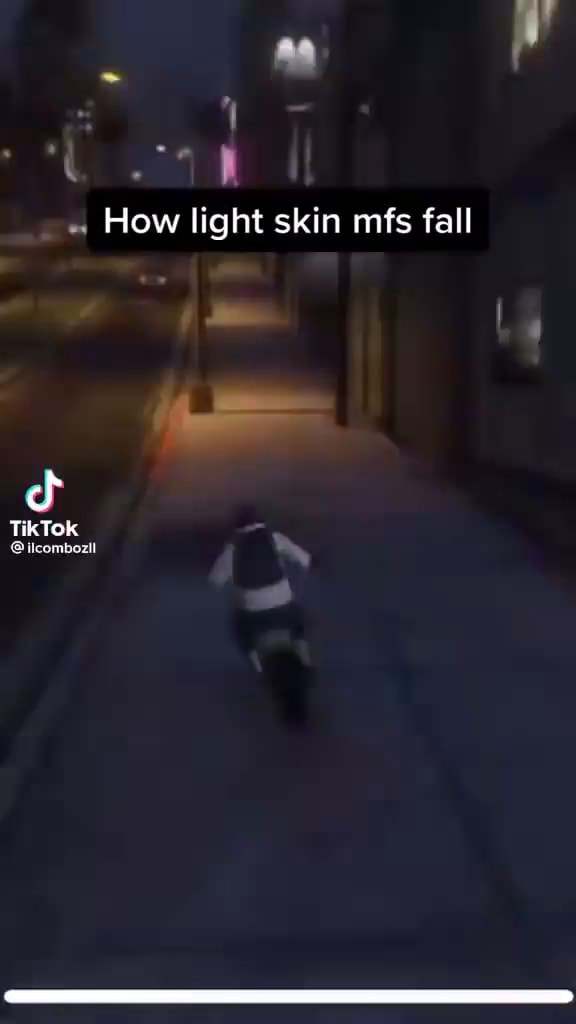 How light skin mfs fall TikTok @ilcombozll - iFunny