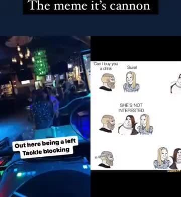 'The meme it's cannon - iFunny