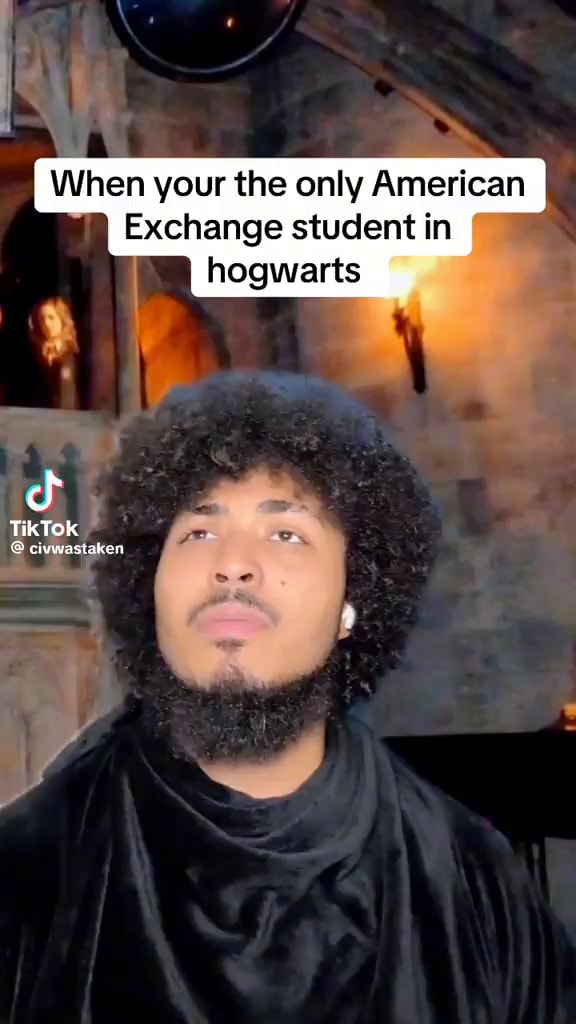 When your the only American Exchange student in TikTok civwastaken I ...