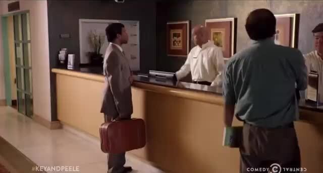 Key and Peele ~ The Continental Breakfast skit - iFunny
