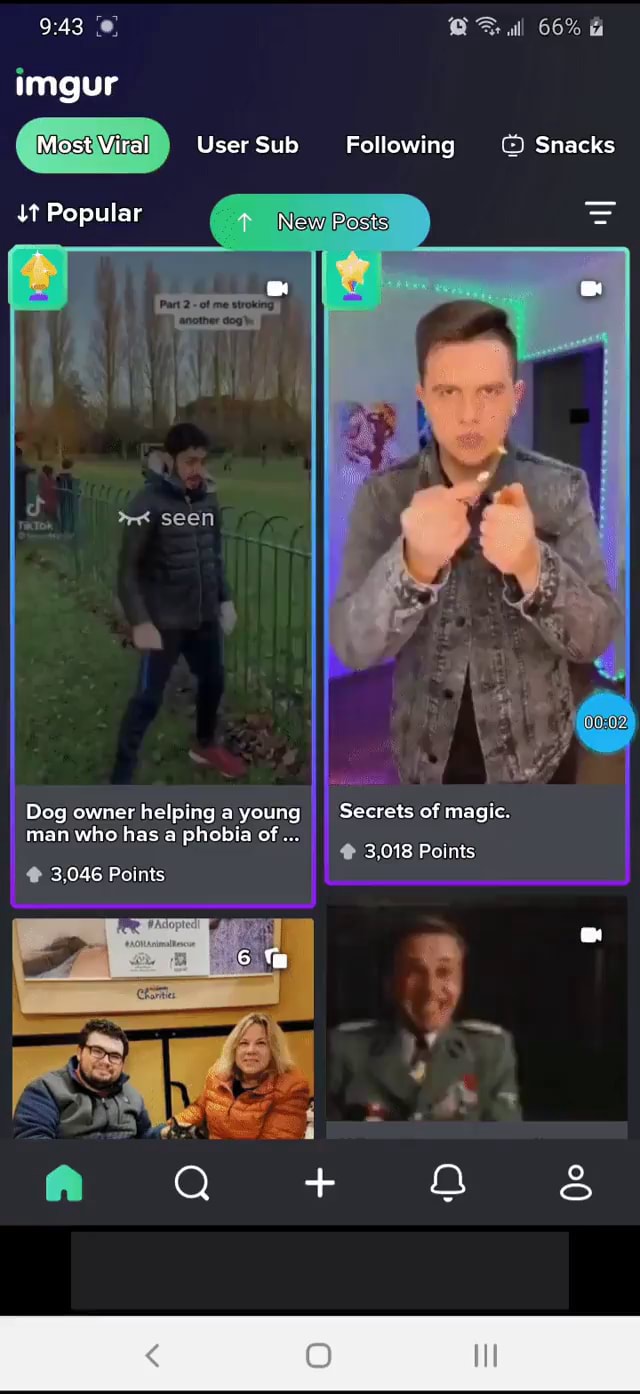 Imugur inception. - imgur all 66% Most Viral User Sub Following Snacks ...