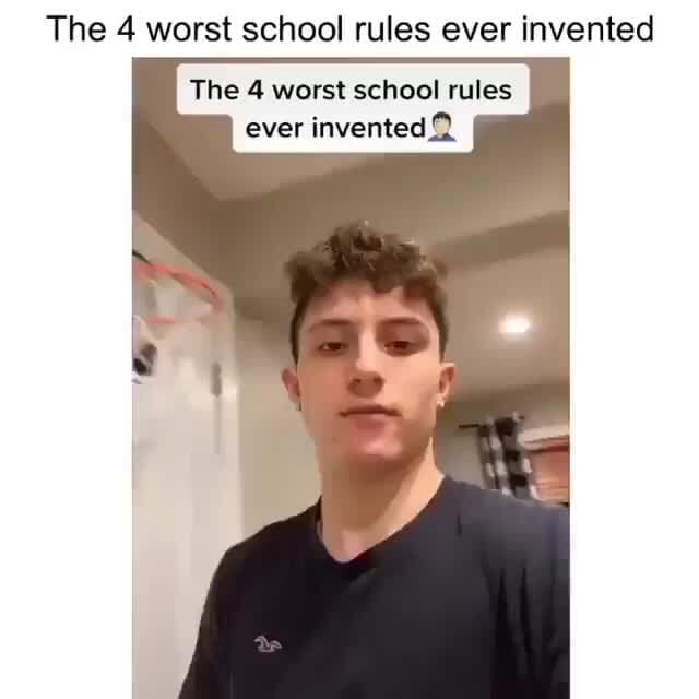 The 4 worst school rules ever invented The 4 worst school rules ever ...