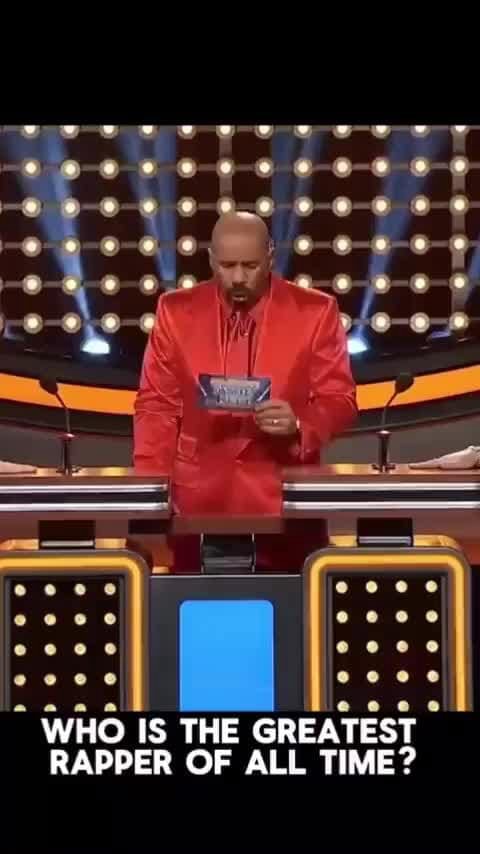 AD WHO IS THE GREAT RAPPER OF ALL TIME? - iFunny