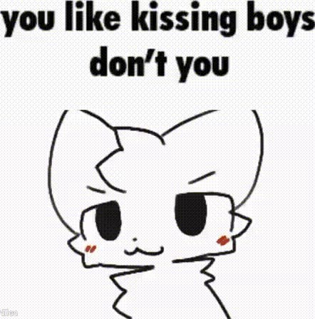 You like kissing boys don't you - iFunny