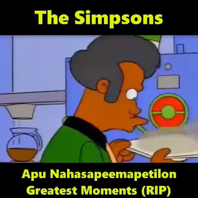 The Simpsons - The Simpsons Apu Nahasapeemapetilon - iFunny
