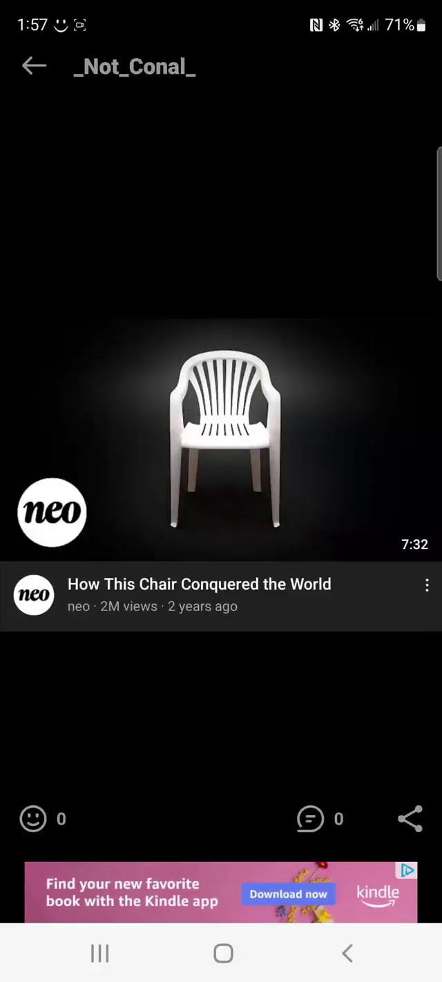 LN al _Not_Conal_ nco) How This Chair Conquered the World neo views 2 ...