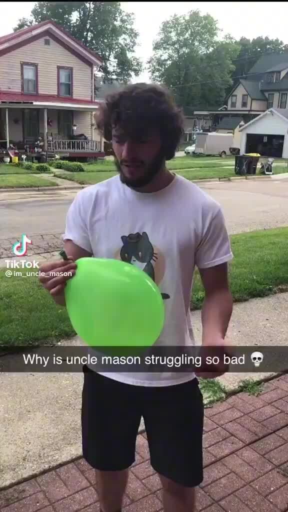 Why is uncle mason struggling so bad - iFunny