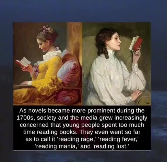 As novels became more prominent during the 1700s, society and the media ...
