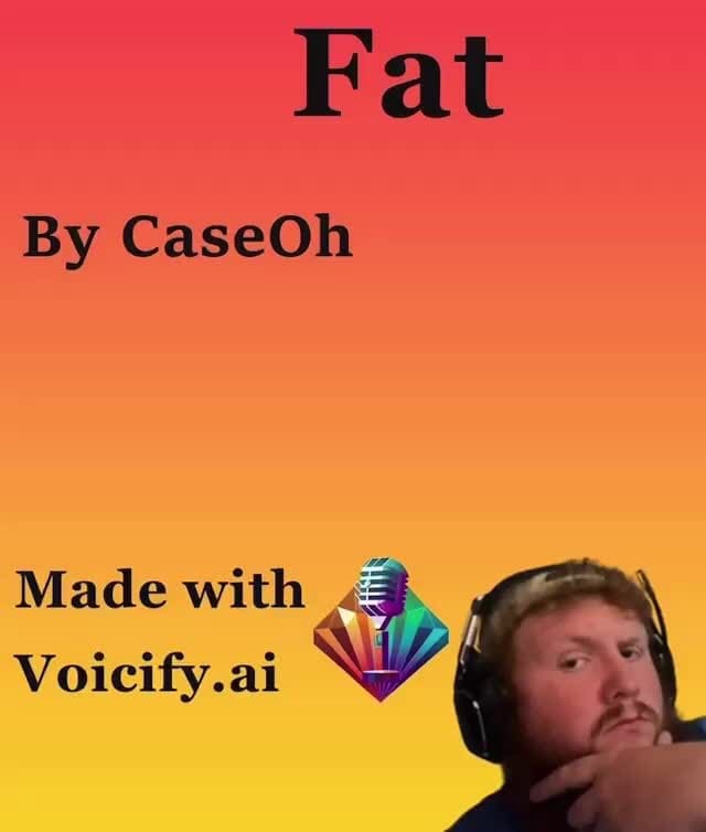 Fat By CaseOh Made with Voicify.ai - iFunny