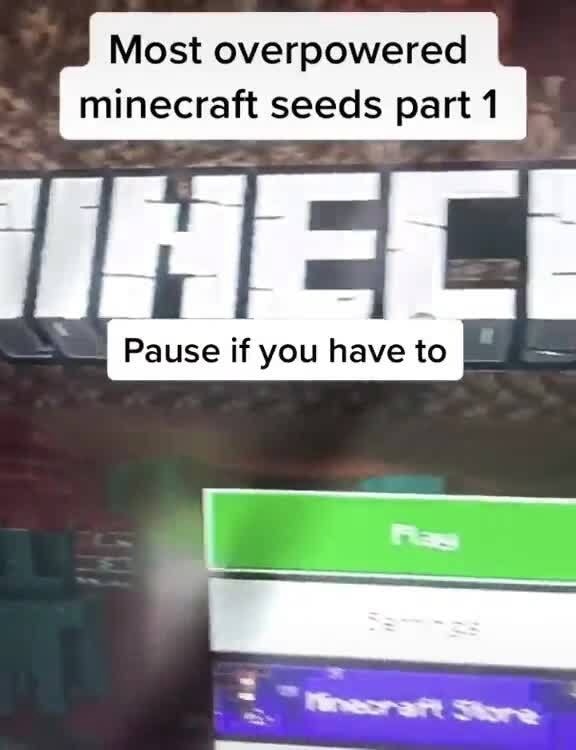 𝙔𝙤𝙪𝙧 𝙬𝙚𝙡𝙘𝙤𝙢𝙚 :) - Most overpowered minecraft seeds part 1 - )