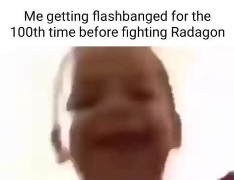 Me getting flashbanged for the 100th time before fighting Radagon - iFunny