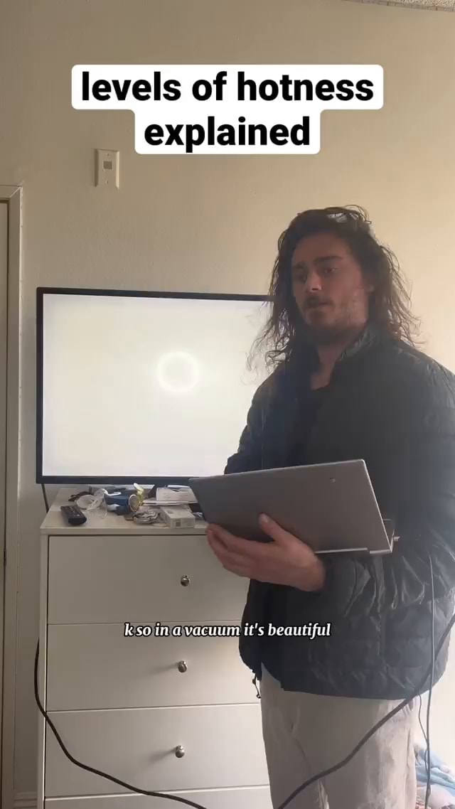 Levels of hotness explained it's beautiful - iFunny