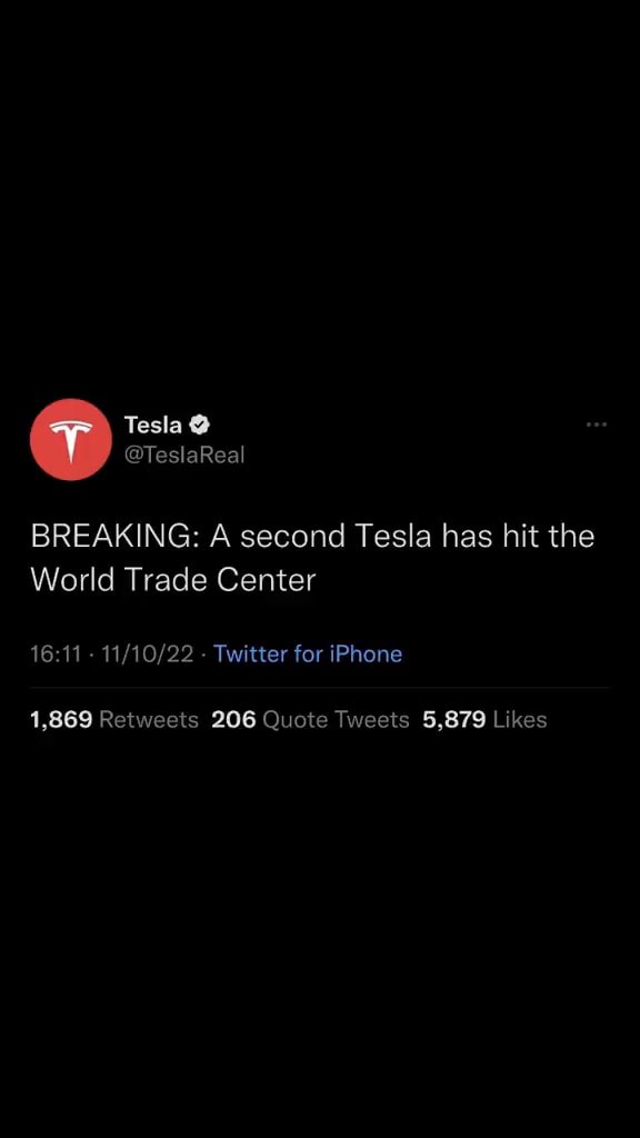A Second Tesla Has Hit The World Trade