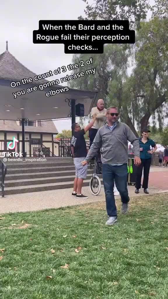 When the Bard and the Rogue fail their perception checks... of on w wne ...