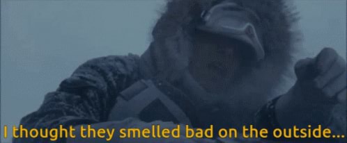 Ought they smelled bad on the outside... - iFunny