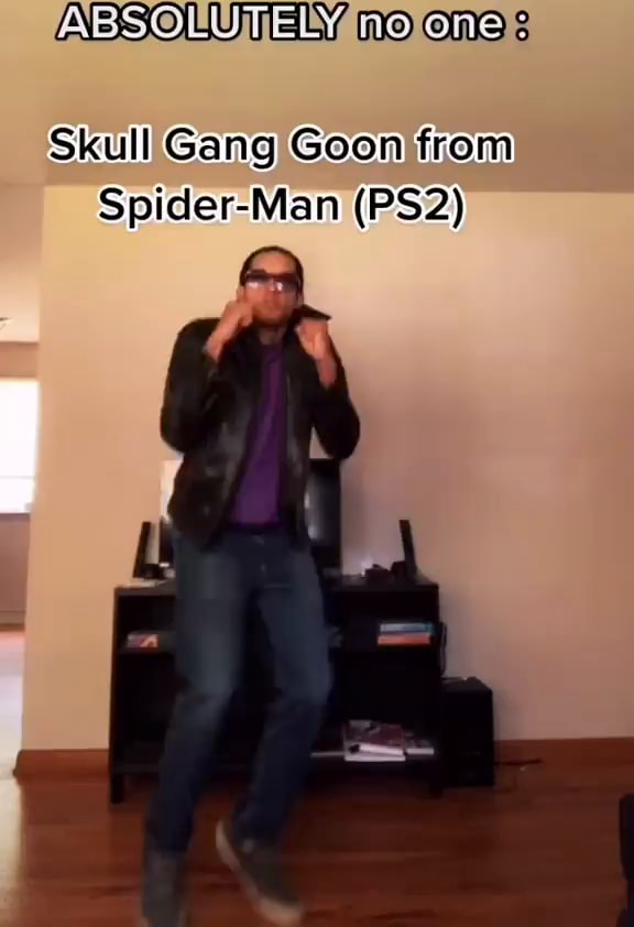 INSSXOUUU TTAL' WO 8 Skull Gang Goon from Spider-Man - iFunny