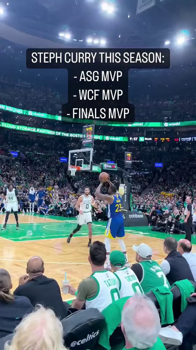 STEPH CURRY THIS SEASON: I - ASG MVP -WCF MVP FINALS MVP - iFunny