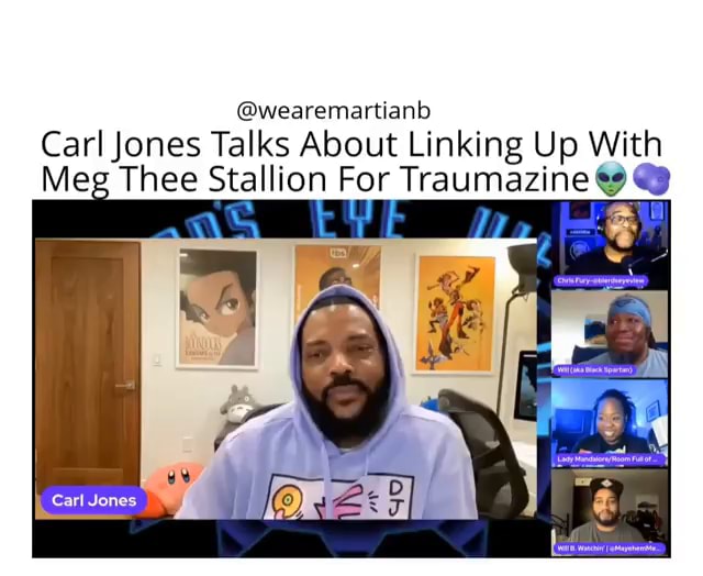 Carl Jones talks about working with @theestallion with the good folks ...