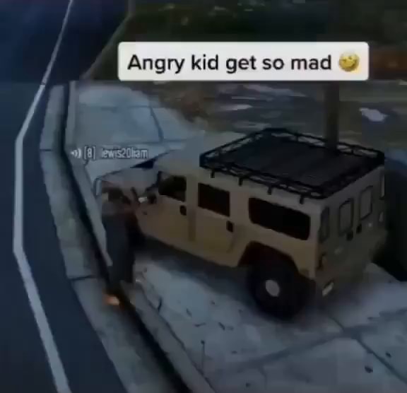 Angry kid get so mad - iFunny