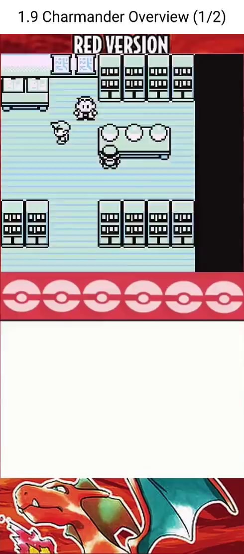1.9 Charmander Overview RED VERSION - iFunny