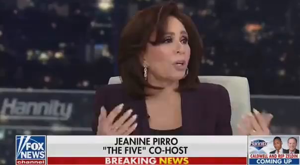 JEANINE PIRRO "THE FIVE" CO-HOST BREAKING NEWS - iFunny