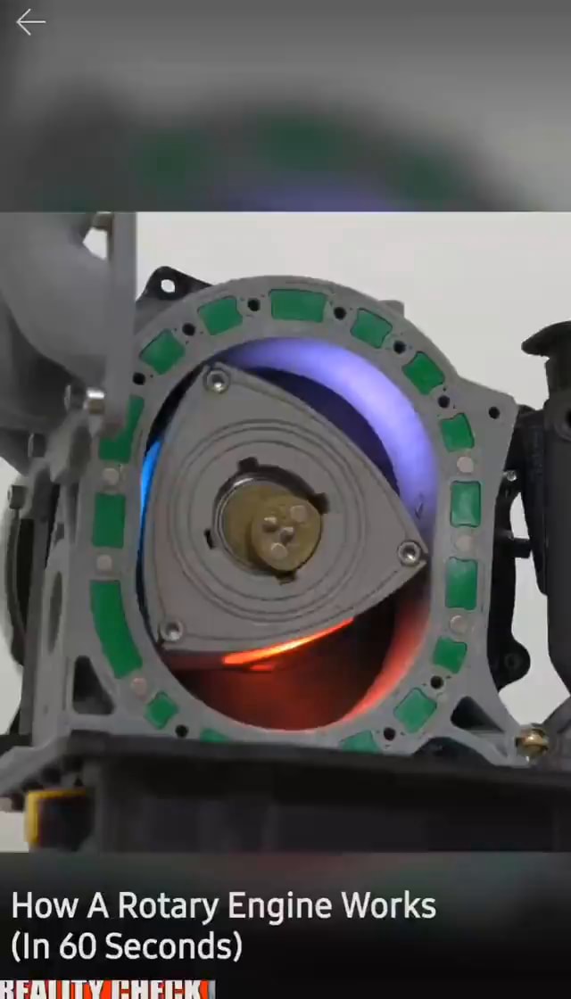 How A Rotary Engine Works (In 60 Seconds) ~TITILA al - iFunny