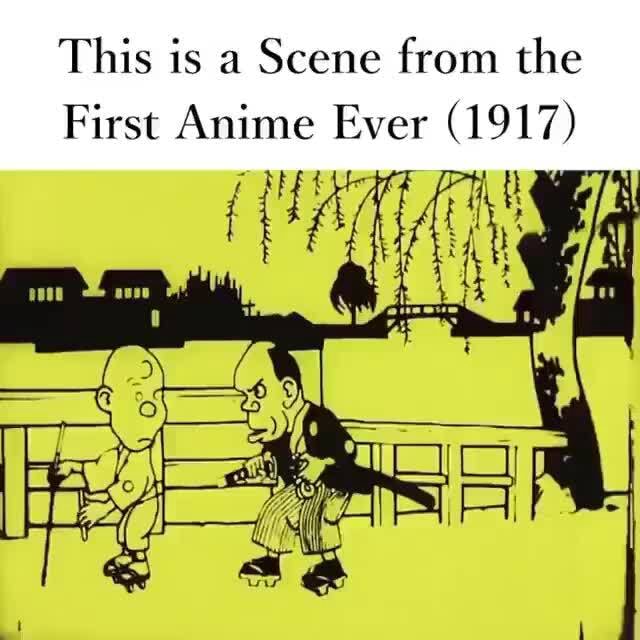 This is Scene from the First Anime Ever (1917 - iFunny