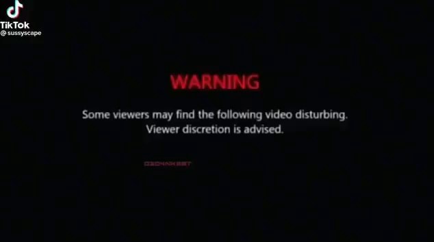 @sussyscape WARNING Some viewers may find the following video ...