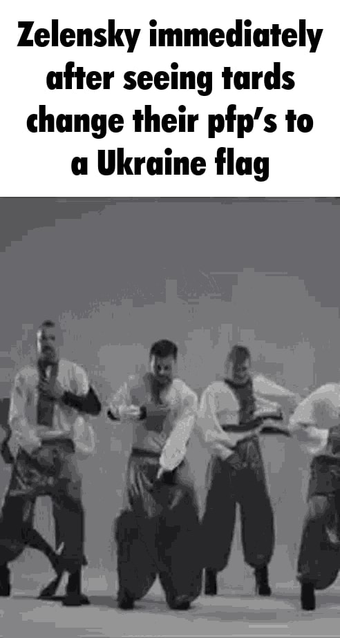 Zelensky is a little gay boy - Zelensky immediately after seeing tards ...