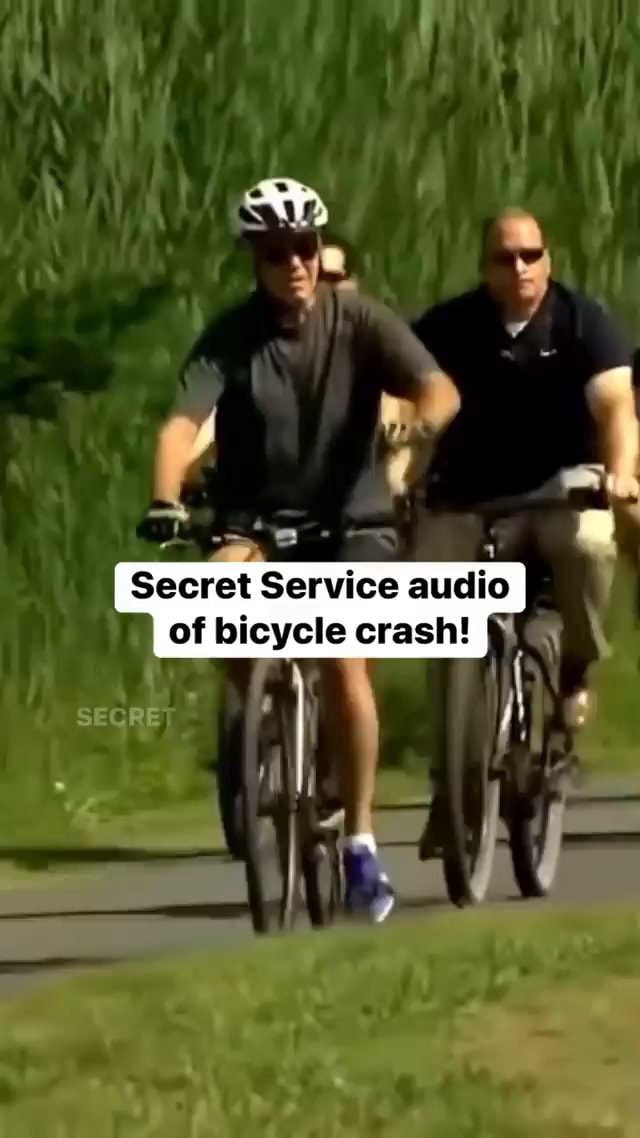 Ty Secret Service audio of bicycle crash! - iFunny