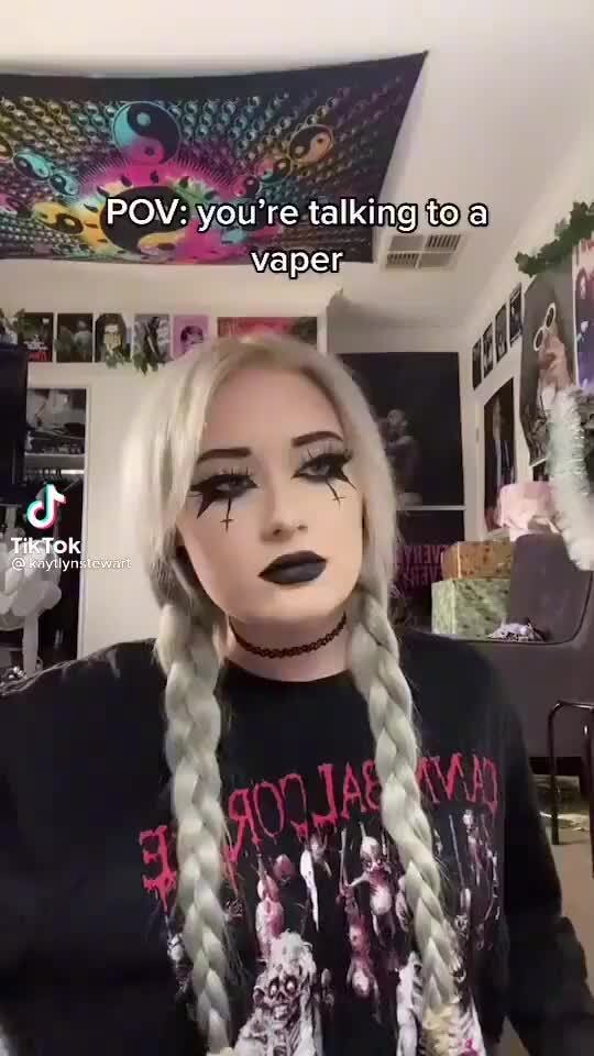 POV: you're talking to a vaper TikTok - iFunny
