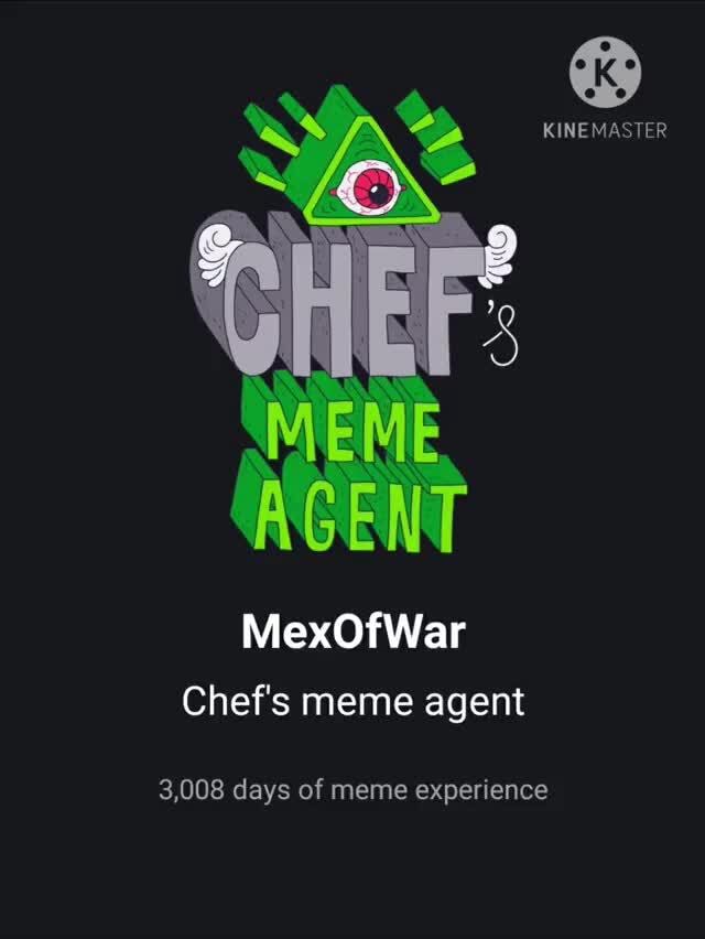 KINE MAS TER (AC Chef's meme agent 3,008 days of meme experience - iFunny