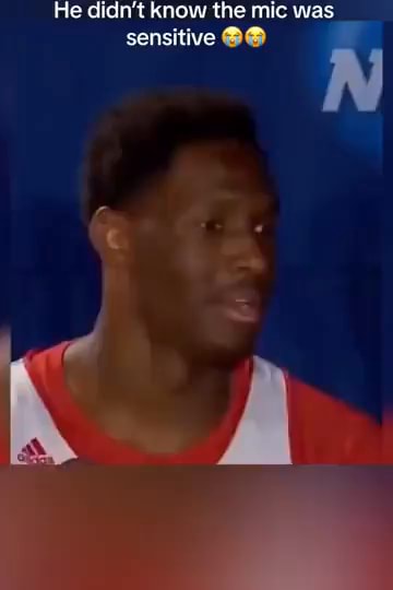He didn't know the mic was sensitive - iFunny