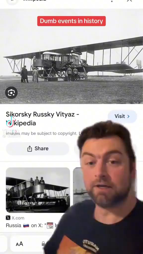 Dumb events in history ing Sikorsky Russky Vityaz - Visit > tWkipedia ...