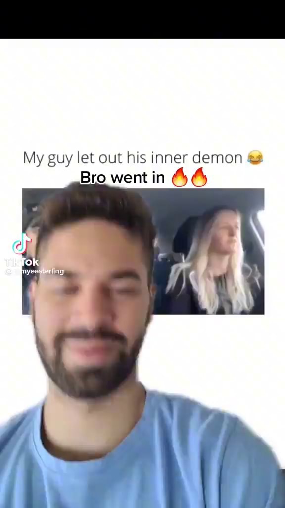 My guy let out his inner demon Bro went in - iFunny