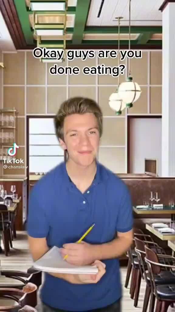 Okay, guys ELS You done eating?) - iFunny