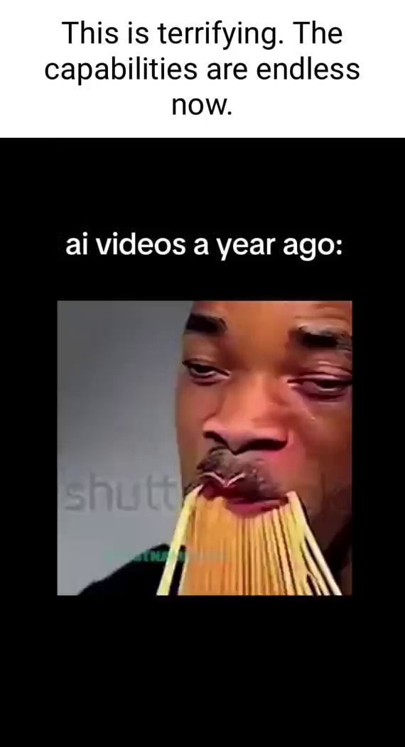 This is terrifying. The capabilities are endless now. ai videos a year ...