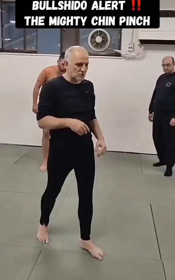 BULLSHIDO ALERT E MIGHTY CHIN PINCH ad Ce) - iFunny