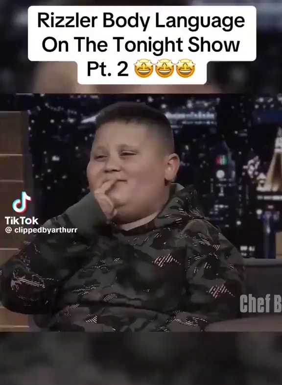 Rizzler Body Language On The Tonight Show Pt. 2 TikTok clippedbyarthurr ...