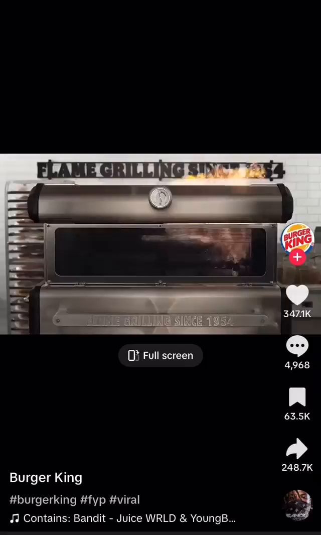 Full screen 4968 63.5K Burger King #burgerking #fyp #viral Contains ...