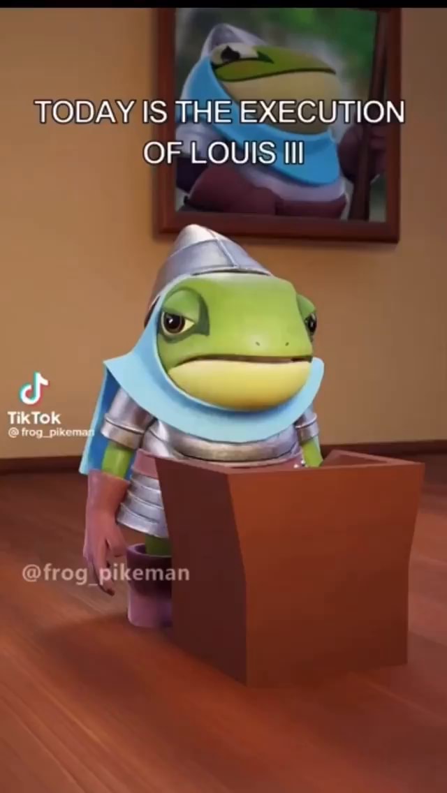 TODAY IS THE EXECUT MODAY IS EE OF LOU Sal @frog pikeman - iFunny