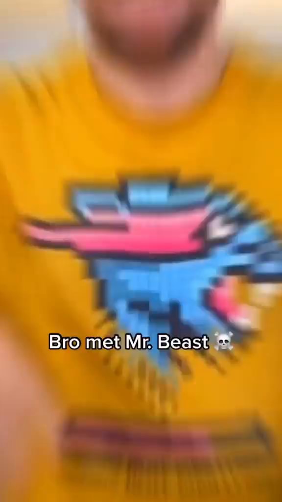 Bro met Mr. Beast - iFunny