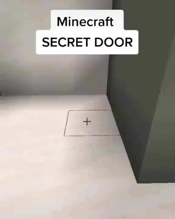 Minecraft SECRET DOOR - iFunny