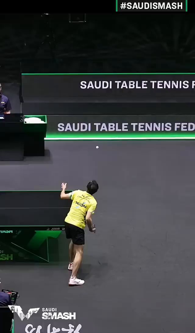 #SAUDISMASH SAUDI TABLE TENNIS SAUDI TABLE TENNIS FED - iFunny