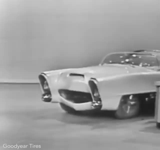 Goodyear’s illuminated tire of the 1960s made a come back at the 2019 ...